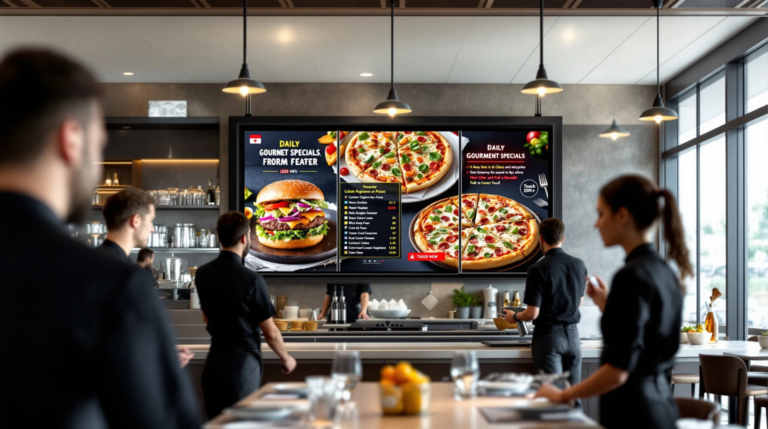 Digital Menu Board Design: Transforming Your Restaurant Experience ...